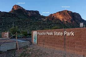 Picacho Peak - Site Of Civil War Battle Just North Of Tucson AZ
